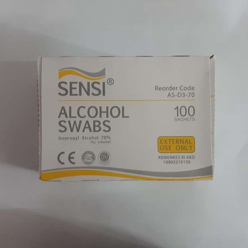 Sensi Alcohol Swipe Lengkap Harga Terbaru April 2024 | Blibli