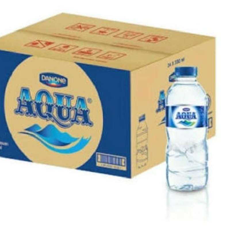 Jual AQUA botol kecil 330 ml 1 dus isi 24 pcs MURAH!! di Seller Toko ...