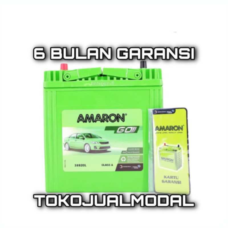 Jual Aki Mobil Mitsubishi Xpander Ns40Zl / 38B20L Amaron Go Aki Kering Kode 001 di Seller ...