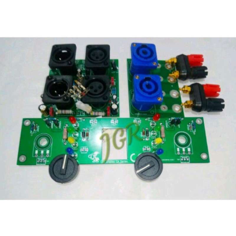 Promo kit input balance set panel depan untuk CA amplifier Diskon 20% ...