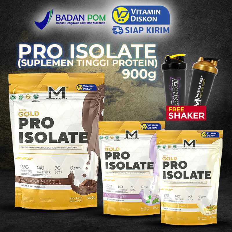 Promo MUSCLE FIRST GOLD SERIES PRO ISOLATE WHEY PROTEIN Diskon 29% di ...