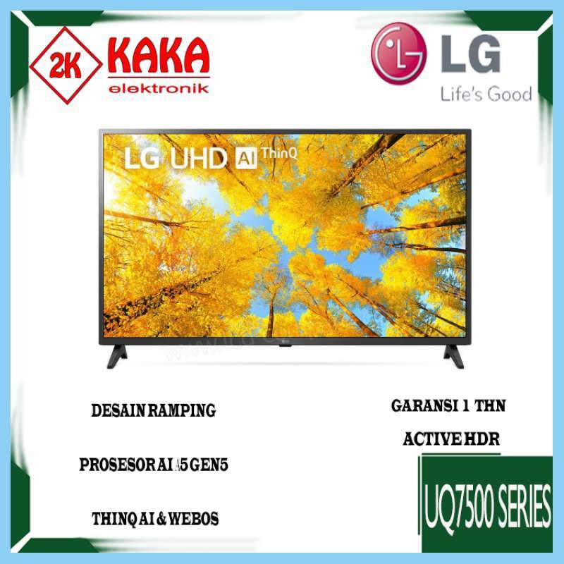 Jual LG 50UQ7500 UHD SMART TV LED TV 50 INCH 50UQ7500 4K 50UQ UQ7500 ...