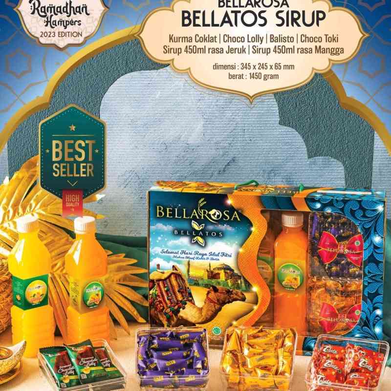 Jual BELLAROSA PAKET BELLATOS SIRUP KUE KERING/ HAMPERS PARCEL KUE ...