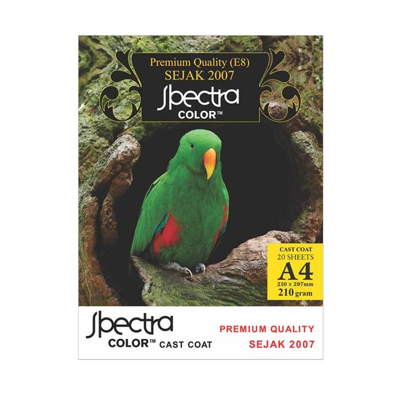 Jual Spectra Cast Coated Inkjet Paper Glossy Kertas Foto [A4/ 210 gsm ...