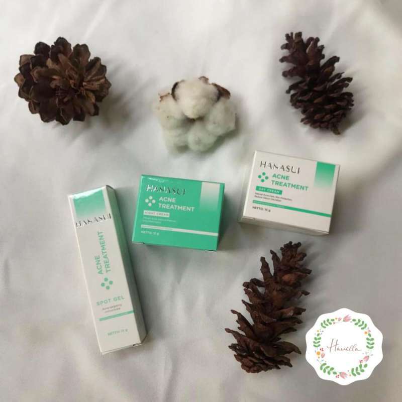 Hanasui Acne Treatment Series Spot Gel Lengkap Harga Terbaru Juli 2024 ...