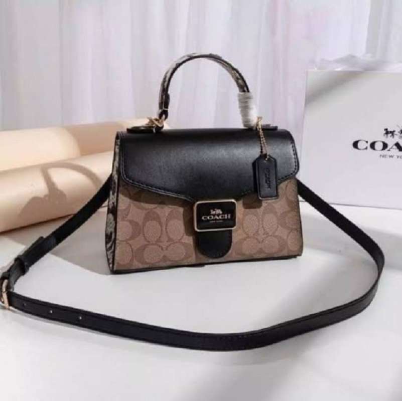 Jual Coach Pepper Satchel In Signature Canvas di Seller Mutiara New ...