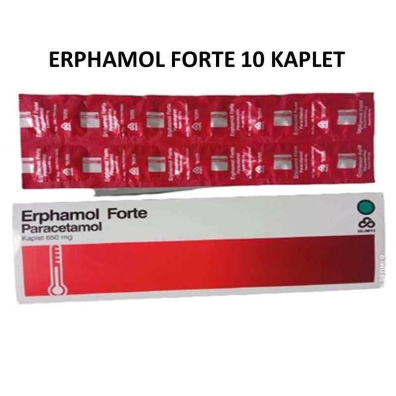 Jual Erphamol Forte 650mg isi 10 kaplet [strip] di Seller G-Mart ...