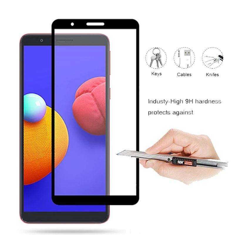 Jual Tempered Glass Samsung A02 Core Full Cover Anti Gores Kaca Warna ...
