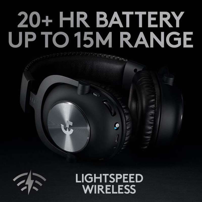 Promo Logitech Pro X Wireless Lightspeed Gaming Headset Diskon 8% Di ...