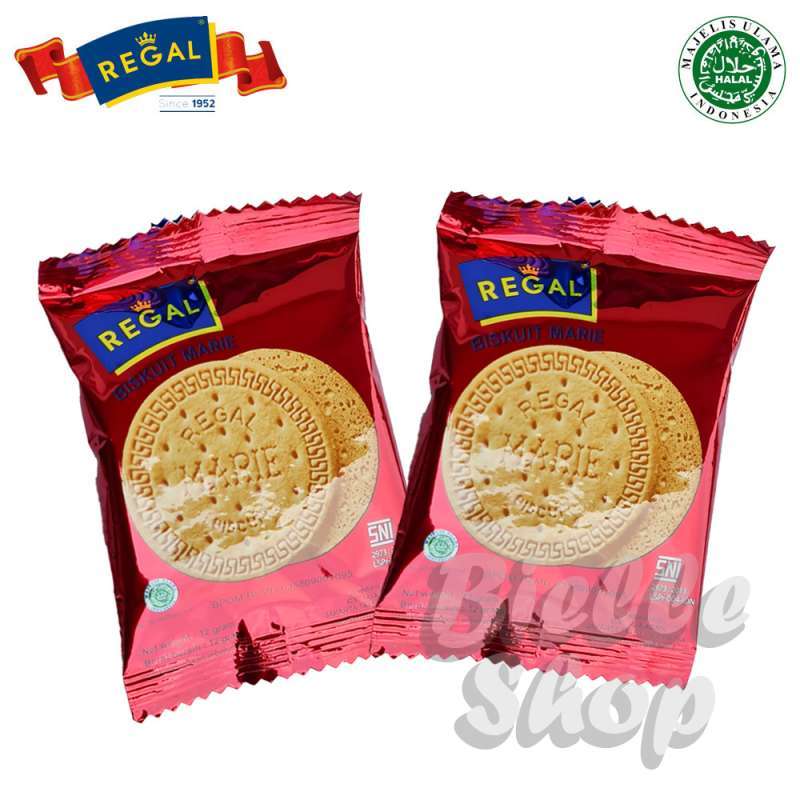 Jual Biscuit Marie Regal 10 Sachet - Biskuit Susu Renceng Di Seller ...