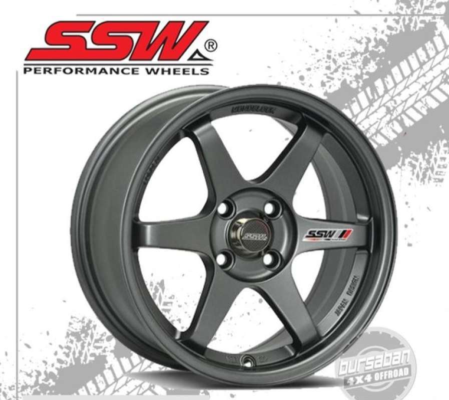 Jual Velg R15 Original SSW S281 Gun Metal Jazz Brio Vios Yaris Civic di ...