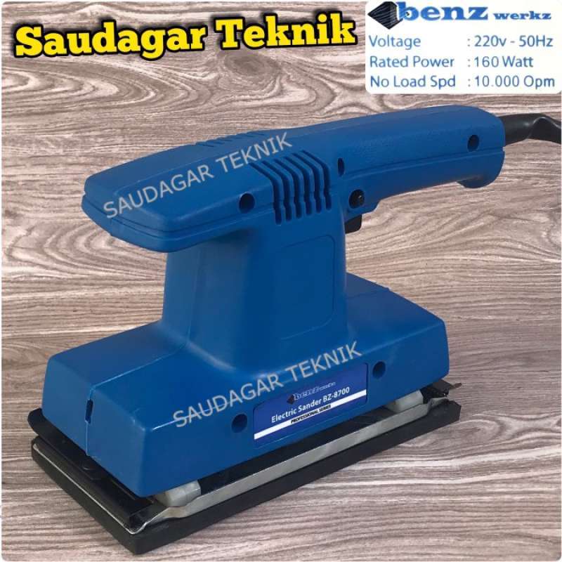 Jual Mesin Amplas Kayu Electric Sander Orbital Sander Benz - Multicolor ...