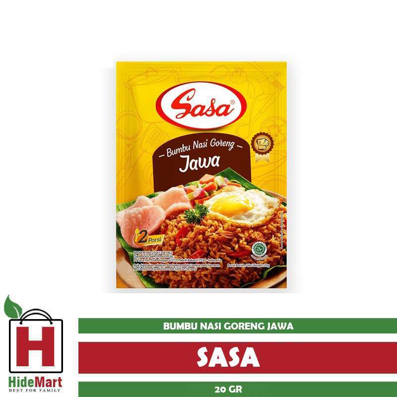 Jual Sasa Bumbu Nasi Goreng Jawa 20 gr di Seller Hide Official Mart ...