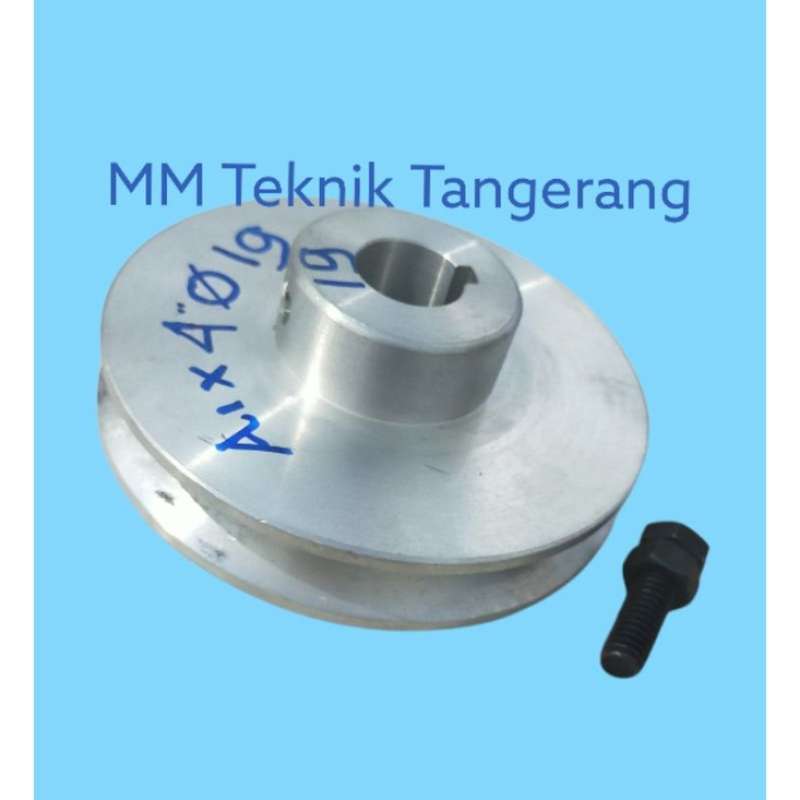 Jual Pully A1 x 4 inchi Pulley Alumunium 4 Puli A1x4 Pulli A1x4 Poli A ...