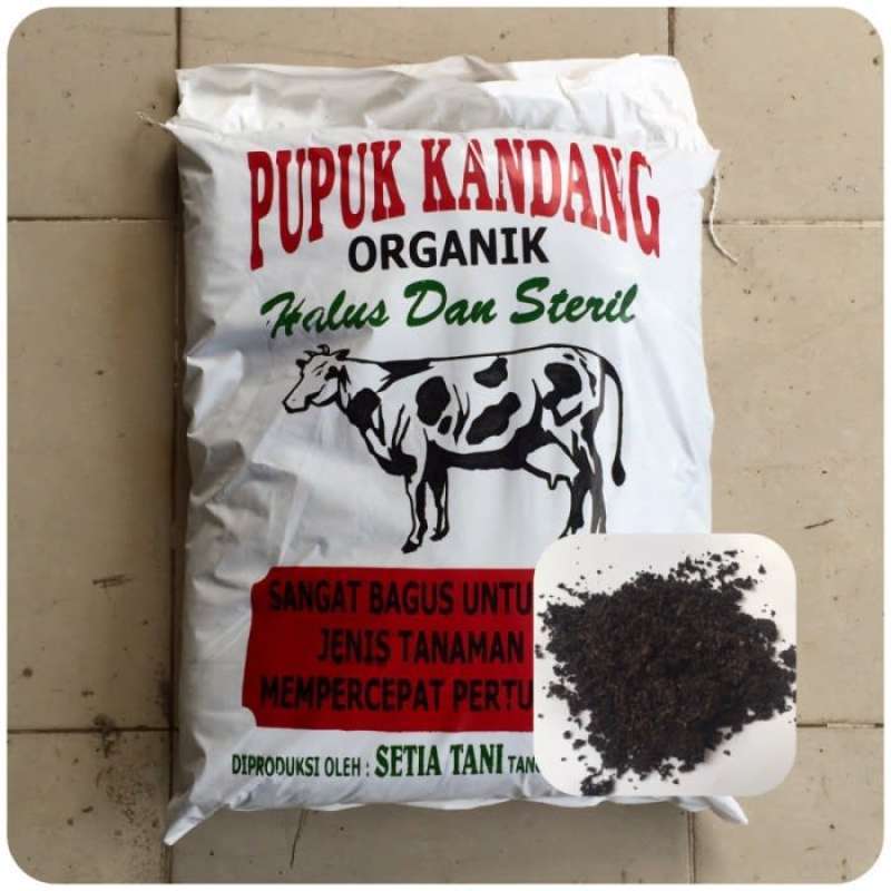 Promo Pupuk Kandang Sapi Organik Halus Dan Steril Berkualitas Diskon 26 ...