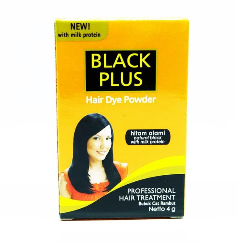 Jual Black Plus Hair Dye Powder Bubuk Cat Rambut 4 Gram Di Seller Lapai ...