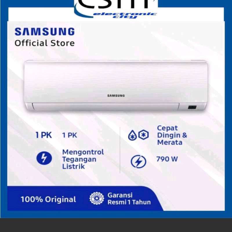 Jual AC SAMSUNG 1 PK - AR-09NRFLDWKNSE R410 [Indoor + Outdoor Unit Only ...