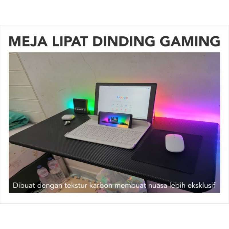 Promo Meja Lipat Dinding Gaming / Folding Table / Meja Laptop Dinding ...