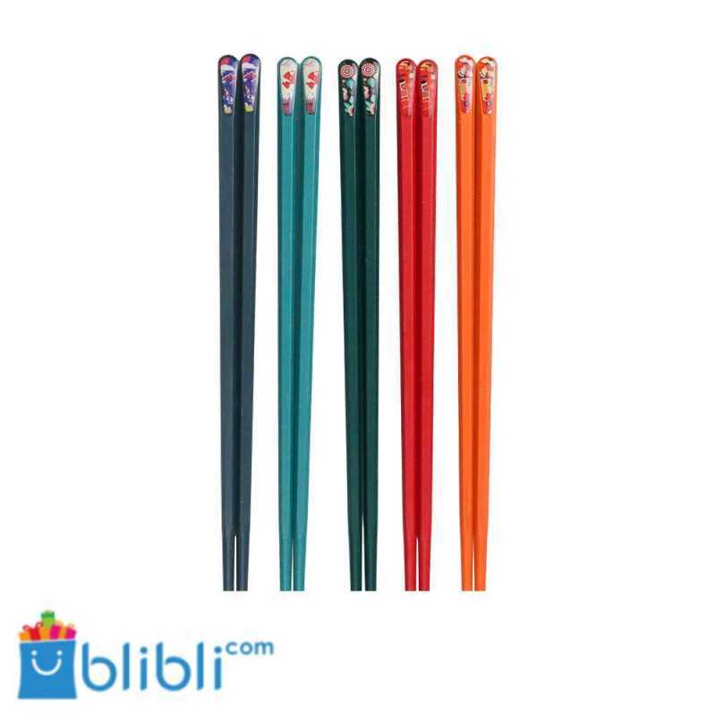 Jual USEMD Alat Makan Sumpit Japanese Style Chopstick 5 Pasang - BP02 ...
