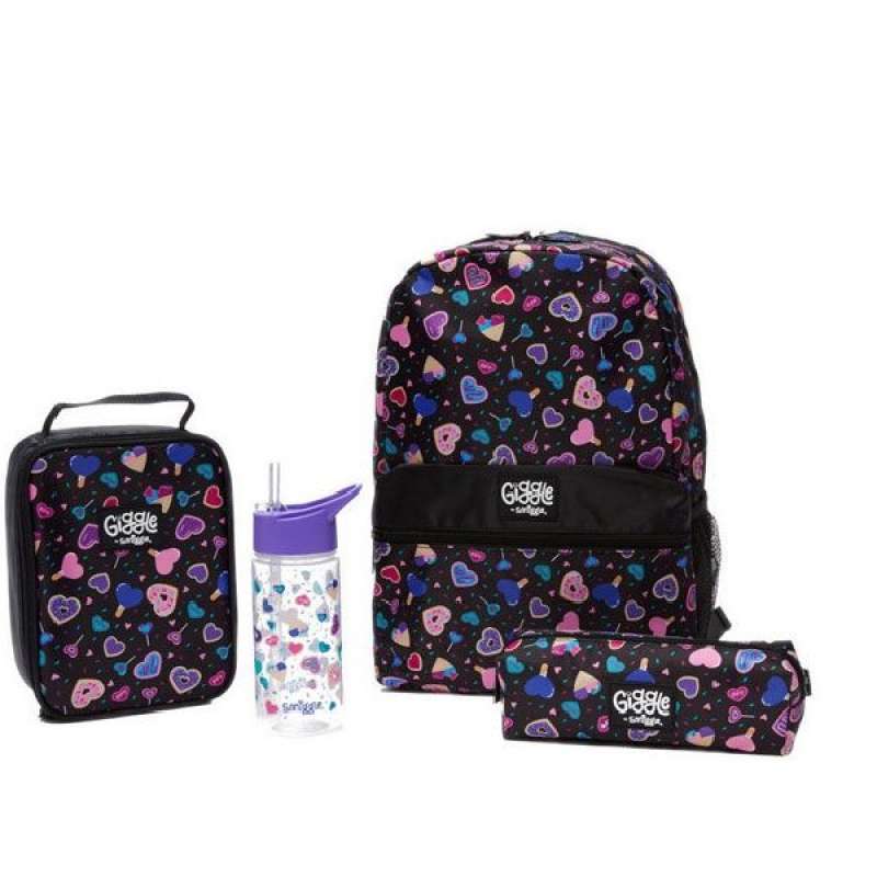 Jual Smiggle Giggle Bundle Set 4pc - Black di Seller cookieegoodiee ...