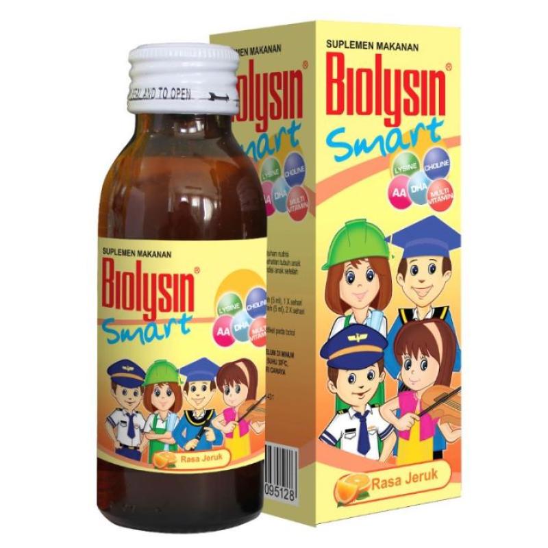 Jual Biolysin Smart Sirup Rasa Jeruk [100 ml] di Seller Halodoc ...