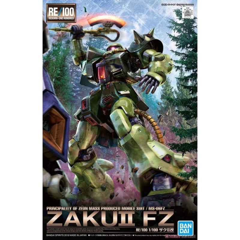 Jual Bandai RE-100 Zaku II FZ 57791 Model Kit di Seller Multi Toys ...