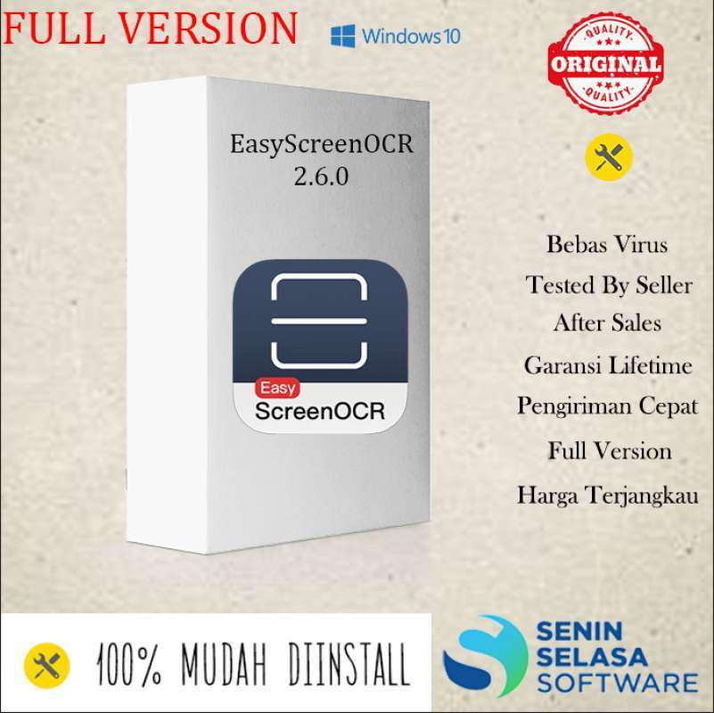 Jual Software OCR Layar PC: EasyScreenOCR 2 [WINDOWS] di Seller SeninSelasa Software ID - Gambir ...