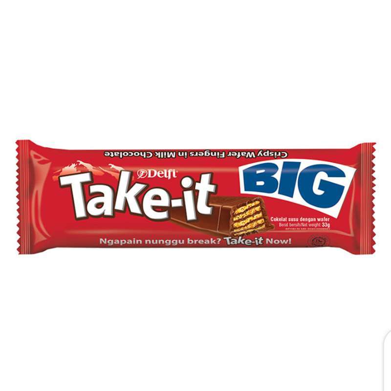 Jual Delfi Take-it Big Wafer Cokelat 33 g di Seller Alfamidi - ALFAMIDI A YANI BANGIL | Blibli