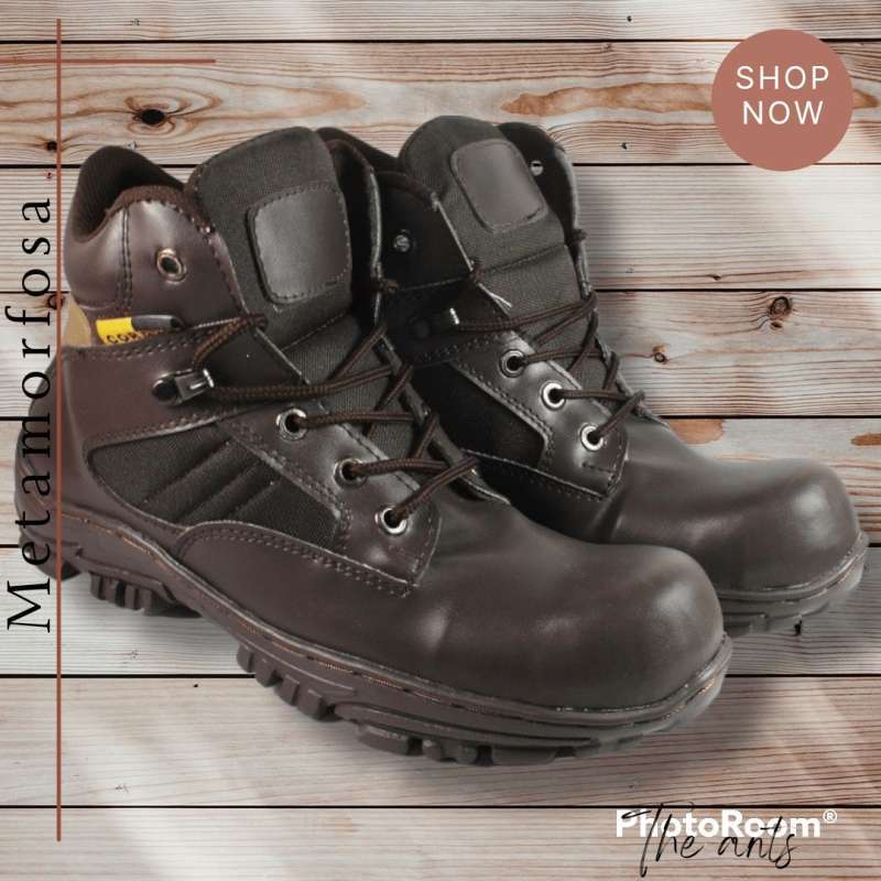 Jual sepatu safety boots proyek ujung besi di Seller Metamorphosa ...