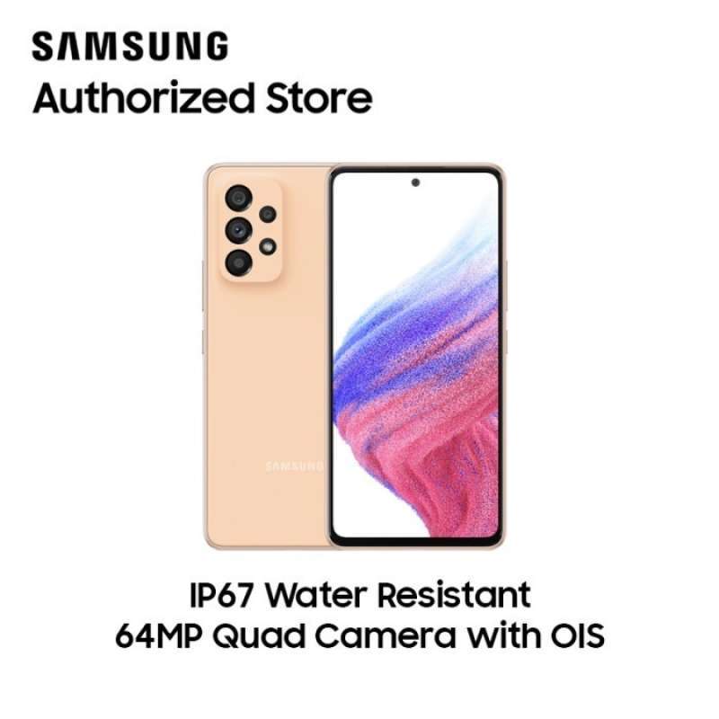 Jual Samsung Galaxy A53 5G 8/256GB - Peach di Seller Juragan Shoping ...