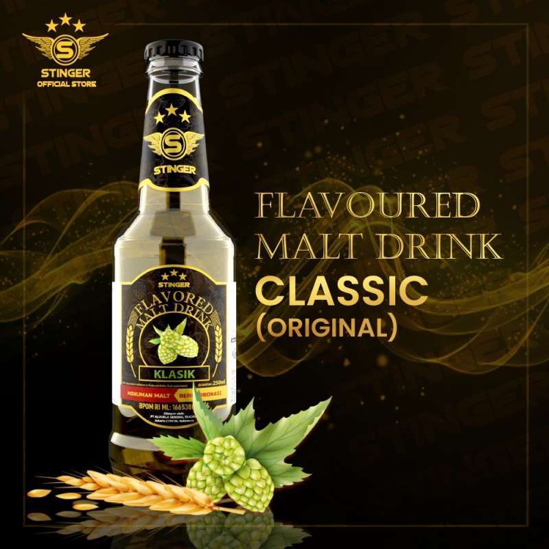 Jual Stinger Classic (original) Malt Drink [ Isi 1 Botol ] Di Seller ...