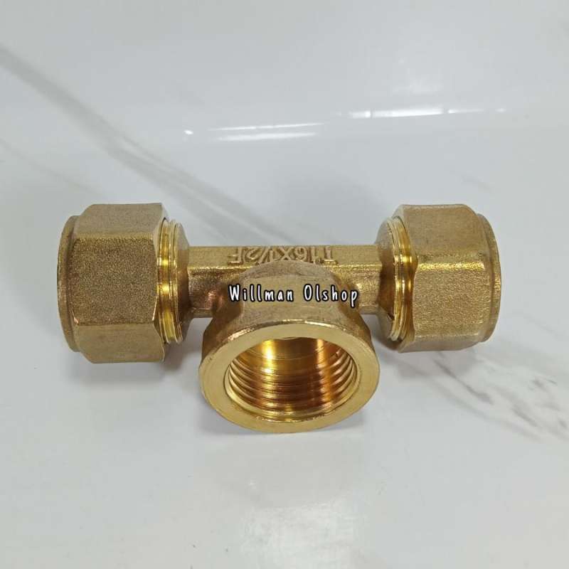 Jual Nepel Tee Kuningan 1/2 Fitting Pipa Air Panas Di Seller Willman Olshop - Mampang, Kota ...