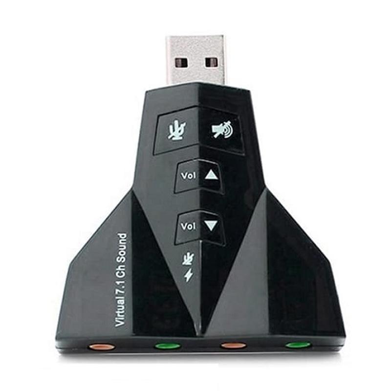 Jual Adaptor GRC-SB-UB271DMH USB Sound Card Adapter [7.1 Channel/ Double Mic & Audio] di Seller ...