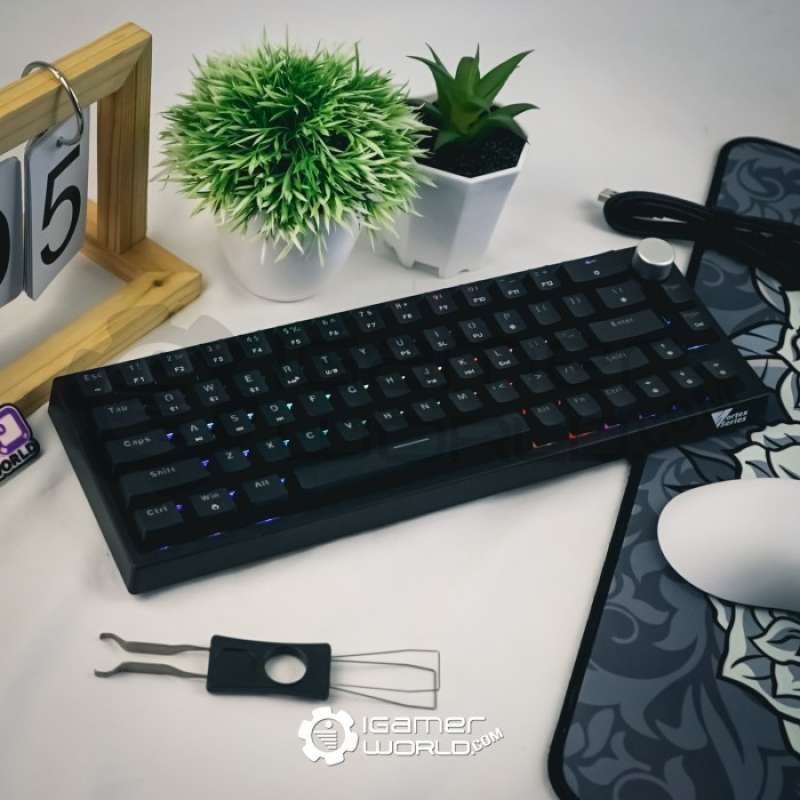Jual Vortexseries Gt-6 / Gt6 Wireless Hotswap Mechanical Keyboard ...