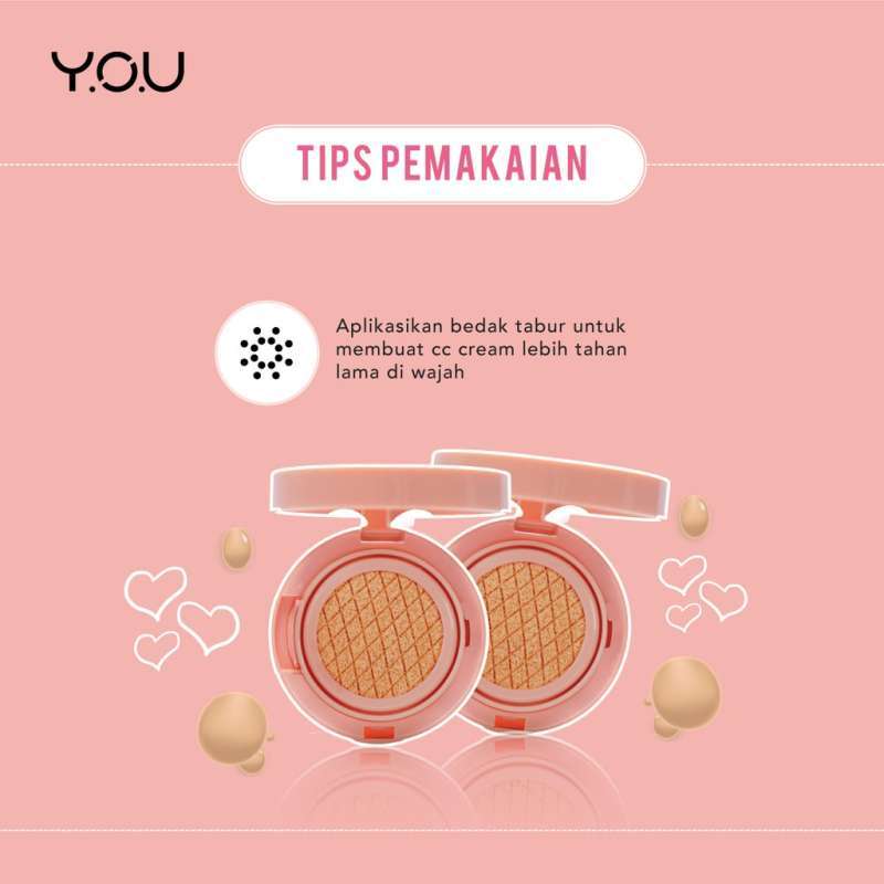 Promo You The Simplicity Color Corrector Cc Cushion 15gr - 02 Honey ...