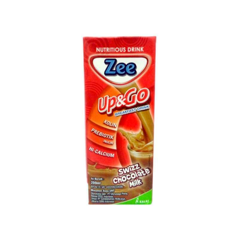 Jual Zee Milk Uht Up&go Swizz Choco 185ml Di Seller Suzuya Official ...
