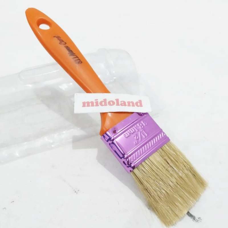Jual Kuas Cat Besi Kayu Tembok Serba Guna 1.5 1.5 Inch Gagang Plastik ...