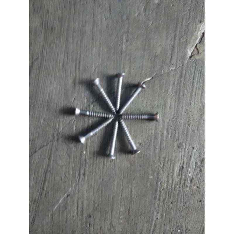 Jual Paku Sekrup Skrup (+) Kayu Triplek Gypsum Ukuran 6*1 6mm X 1 Inch ...