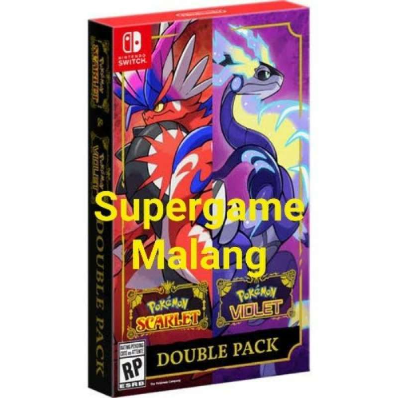 Jual Pokemon Scarlet Violet Game Switch Nintendo Double Pack V2 Lite ...