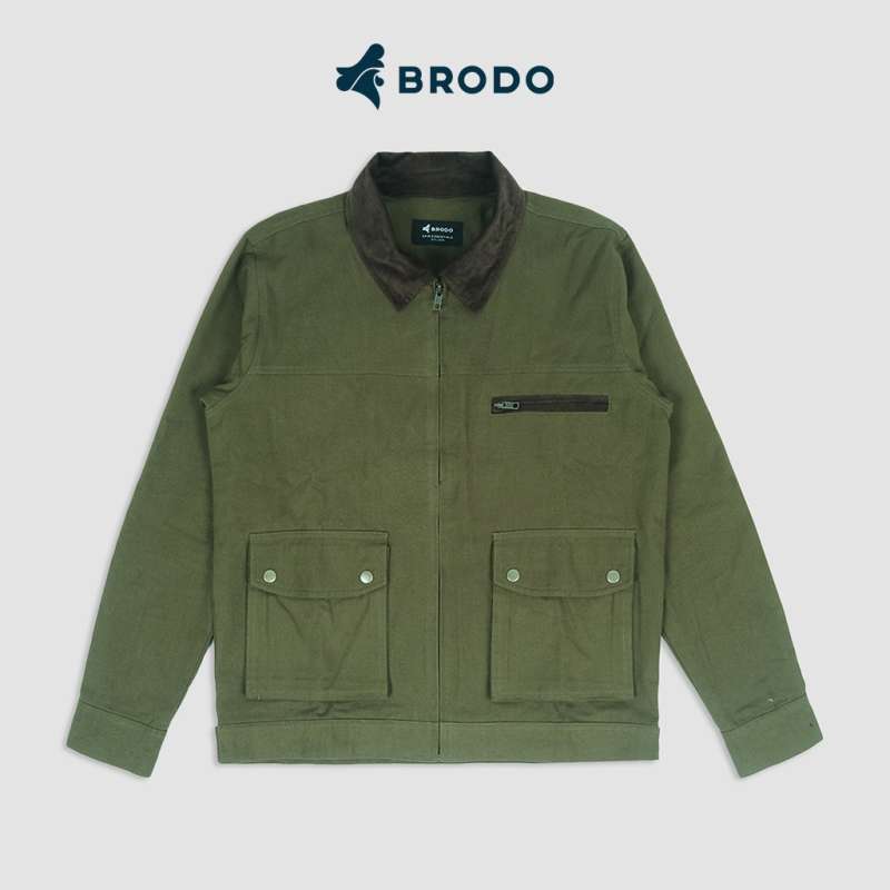 Jual Brodo - Canvas Jacket Olive Di Seller Brodo Official Store - Brodo ...