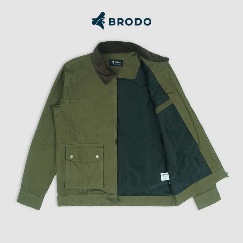 Jual Brodo - Canvas Jacket Olive Di Seller Brodo Official Store - Brodo ...