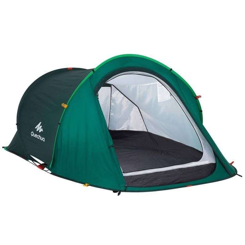Jual Tenda camping pop up quick tent 2 orang 2P 2 second Green ...