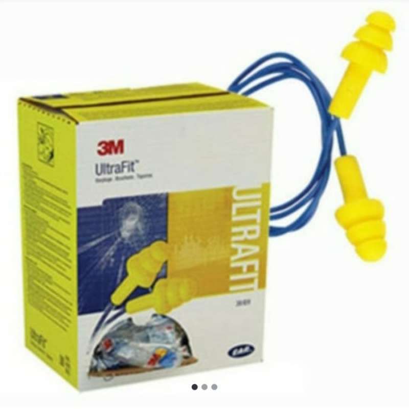 Promo Ear plug 3M Ultrafit 340-4004 Harga Per box Diskon 2% di Seller ...