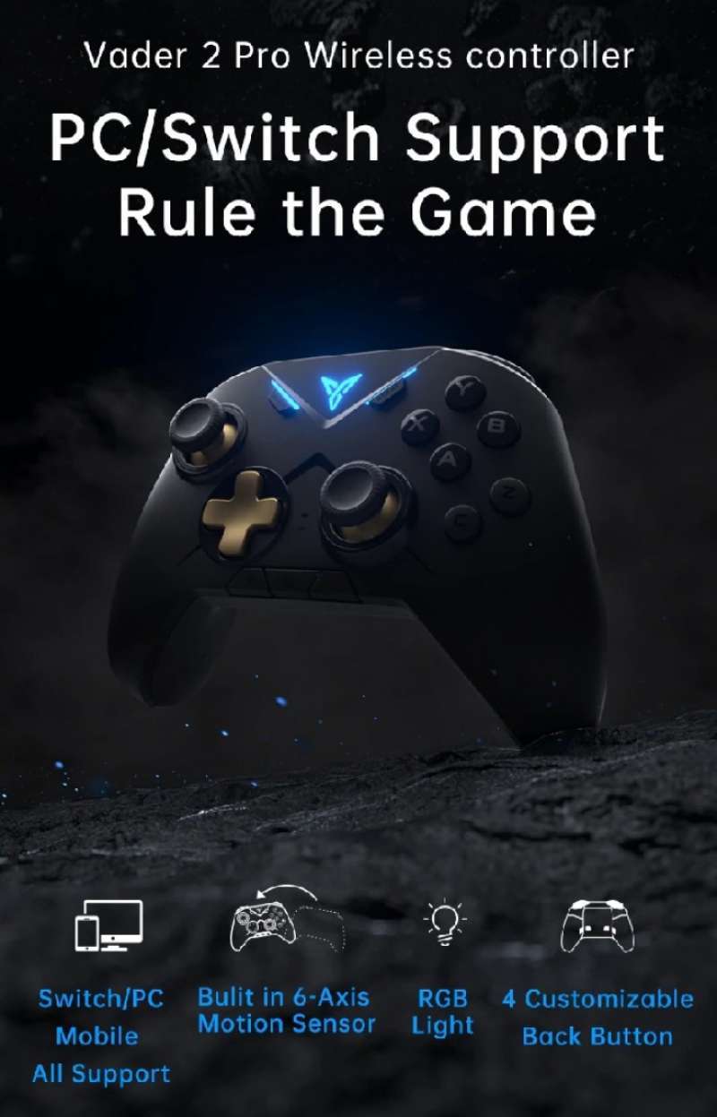 Jual Flydigi Vader 2 Pro Wireless Version - Multi-platform Game Controller Di Seller Tokuniku ...