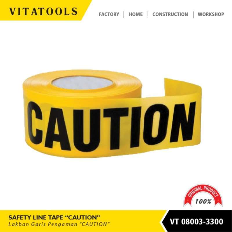 Promo Safety Line Tape Caution - Lakban Garis Pengaman Â€œcautionâ ...
