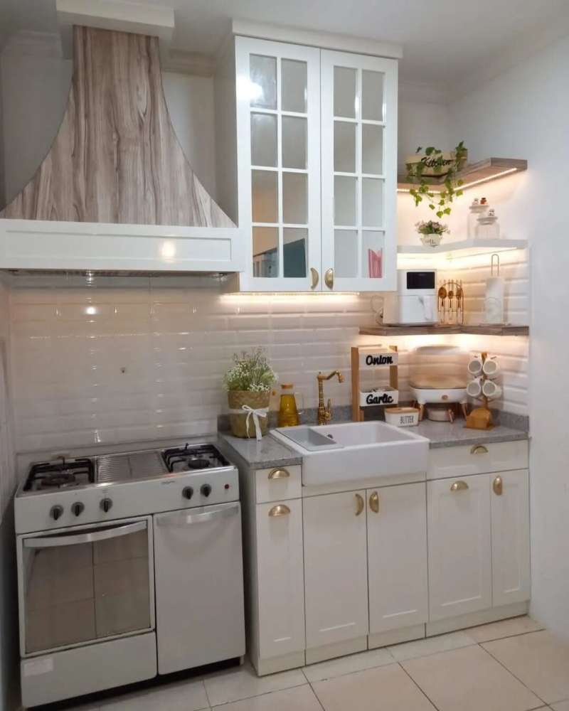 Jual Kitchen Set Fin Cat Duco kombinasi HPL di Seller Bismika Interior ...