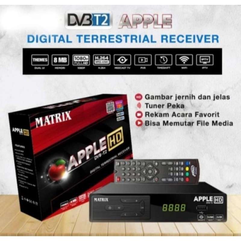 Jual Set Top Box Dvb T2 Matrix Apple di Seller Yasmin Store ...