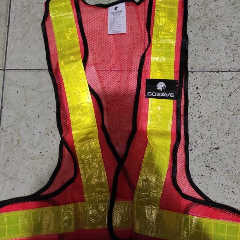 Jual Rompi Safety / Rompi Kerja safety V / Rompi Gosave ORI di Seller ...