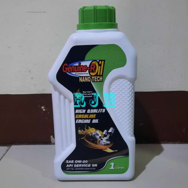 Jual Oli Mesin Daihatsu Genuine R SAE 0W-20 API SN Fully Synthetic 1L ...