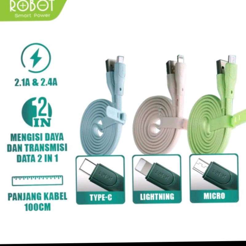 Jual KABEL DATA ROBOT TYPE-C di Seller lapak nuvus - Mintaragen, Kota ...